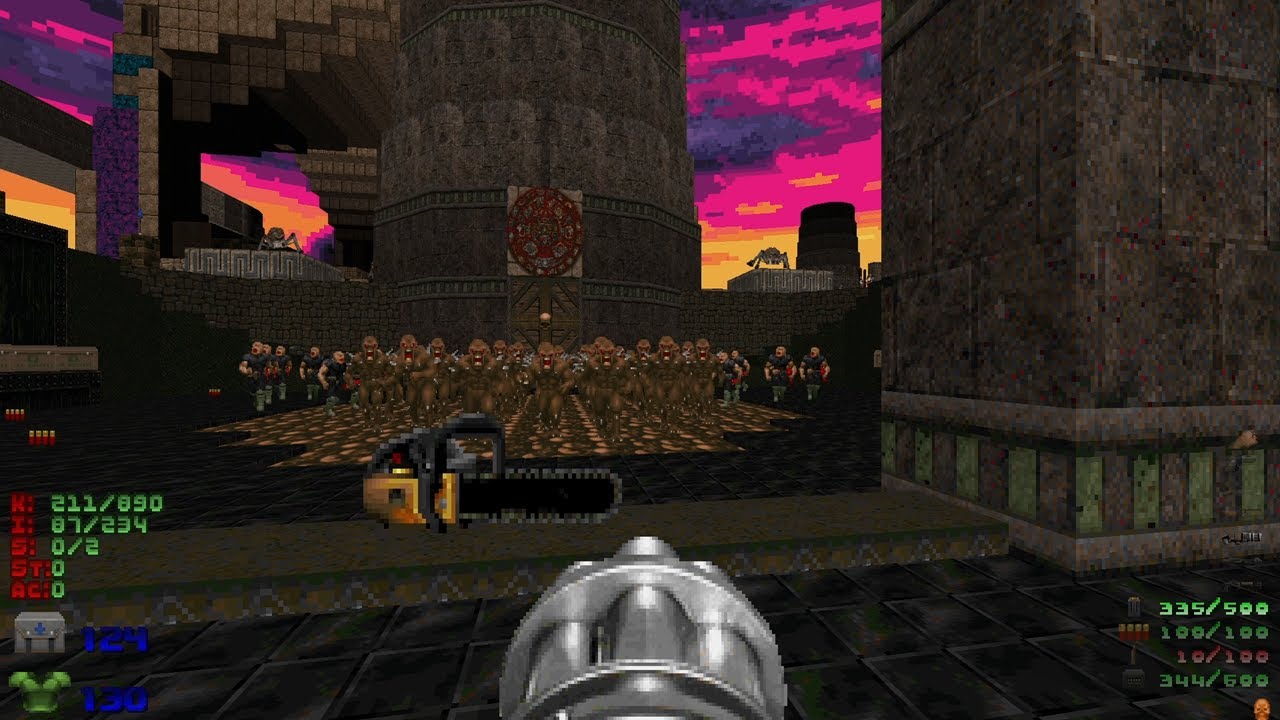 Doom 2 - Headless Chicken (Map 11: Grand Palace) UV-Max (WAD Author ...