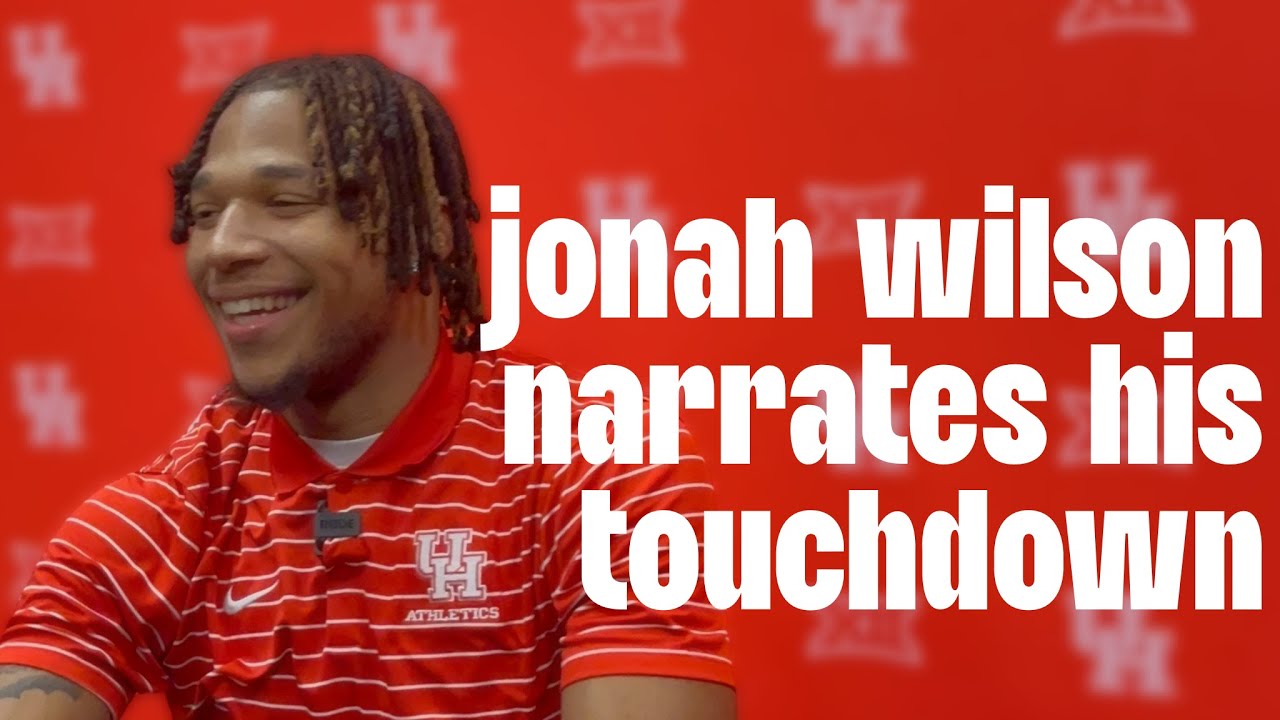Jonah Wilson narrates his 1st TD catch - YouTube