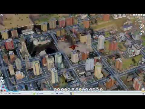 SimCity - Godzilla Attacks - YouTube