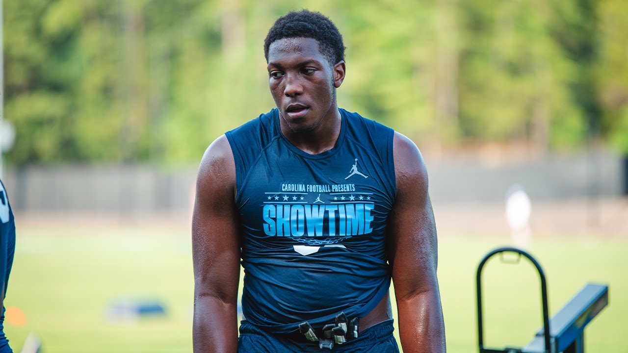4-Star 2025 DT Isaiah Campbell ISO | Mack Brown Showtime Camp - YouTube
