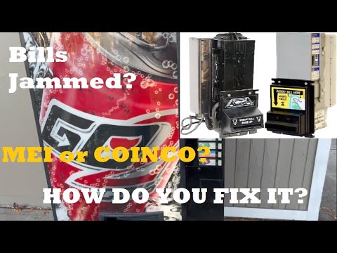 Vending Machine Bill Validator Jammed? MEI or COINCO? How do you fix it ...