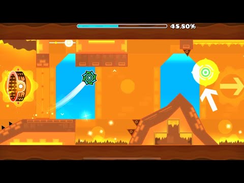 Sky Tower Completed / This level was hard! / Geometry Dash - YouTube