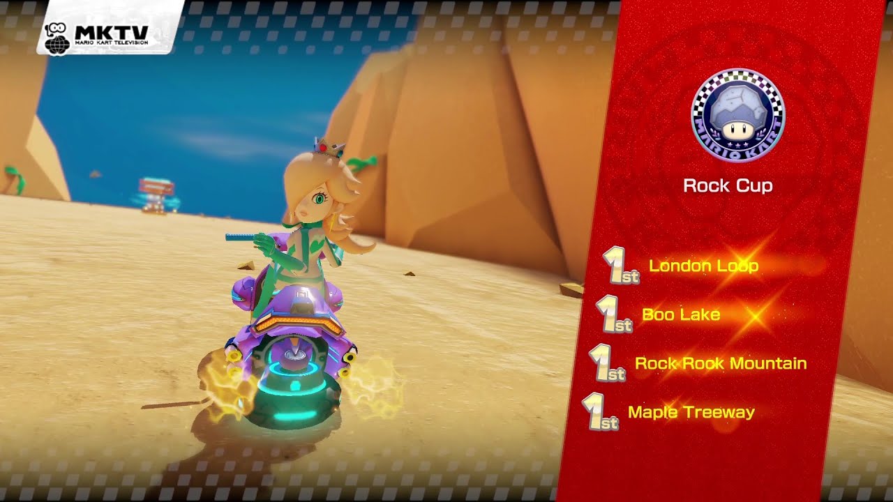 Mario Kart 8 Deluxe - Rock Cup (DLC Wave 3) - YouTube