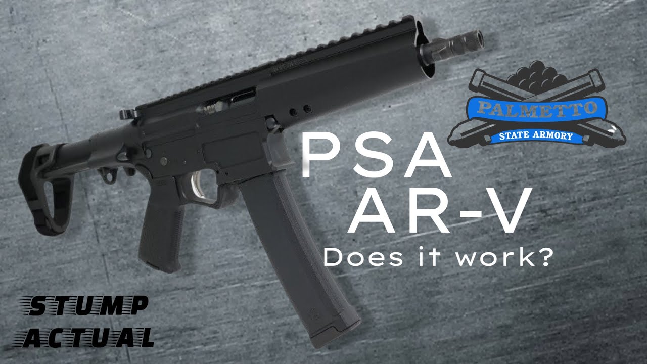 Palmetto State Armory: AR-V 9mm FPS Review Ep: 01 - YouTube