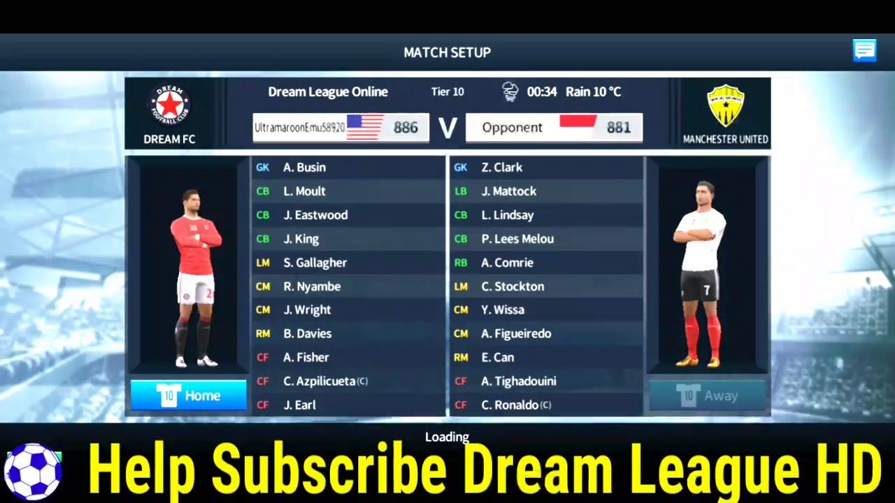 DREAM LEAGUE SOCCER 2018 &$ DREAM VS MANCHESTER GAME FOOTBOLL DREAM ...
