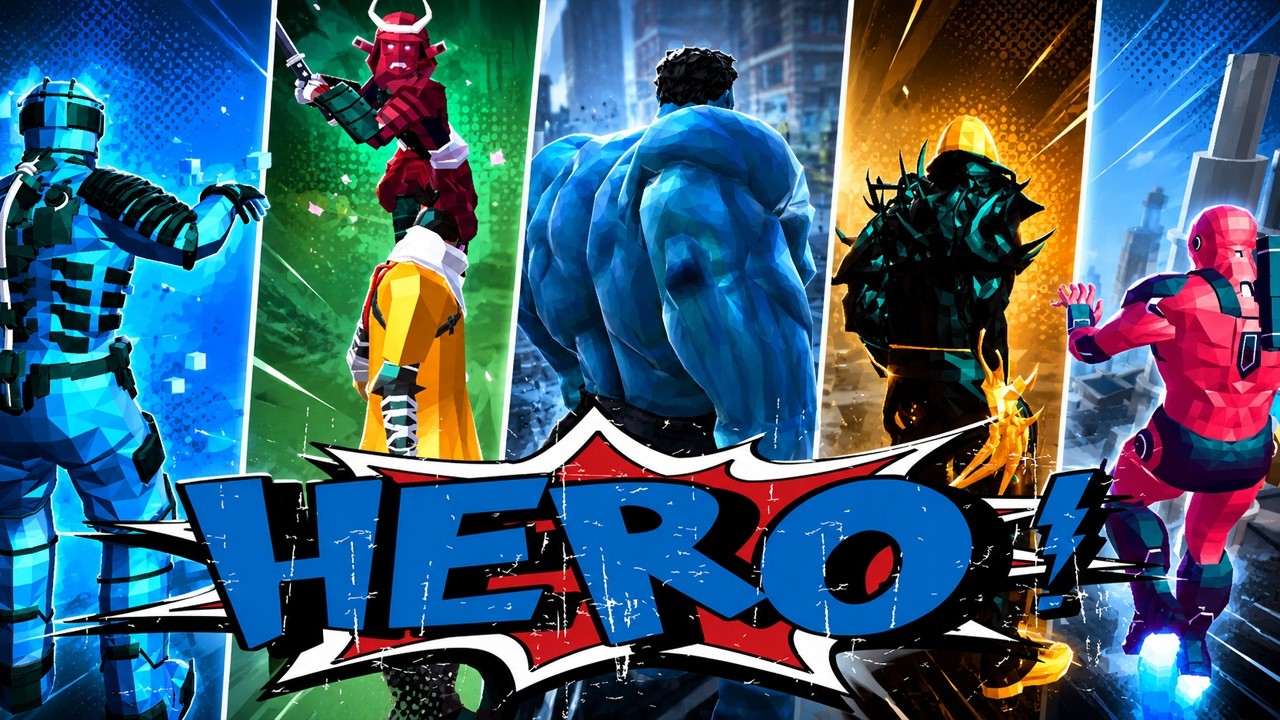 A game of mixed heroes 🕹️ Gameplay - Play for free! On the Internet ...