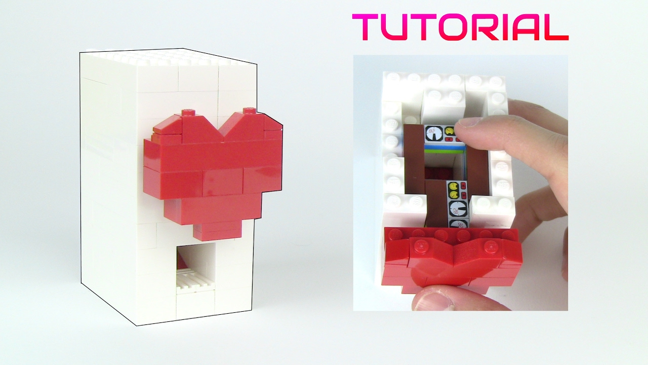 How to Make a Lego Valentine's Candy Dispenser (Tutorial) - YouTube