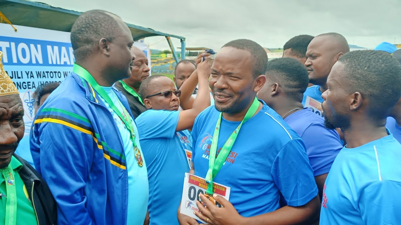 NGILANGWA MWANASHERIA WA SOUWASA AVESHWA MEDALI BAADA YA KUSHIRIKI ...