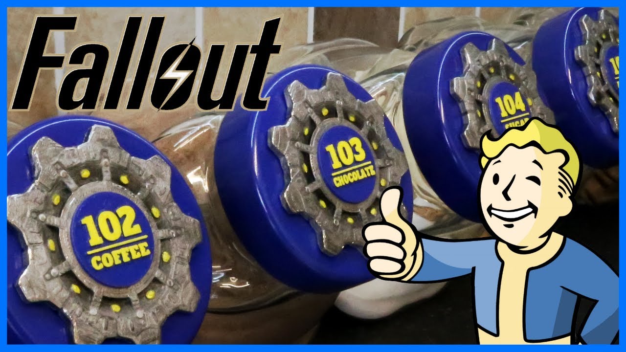 Fallout Themed Canister Container Set - YouTube