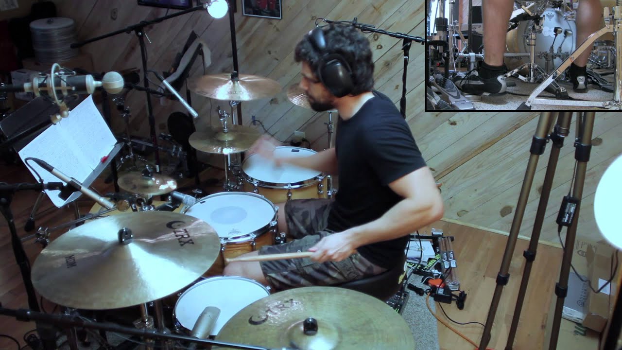 Travis Orbin - First Adam Edgemont Session - "Breathe" - YouTube