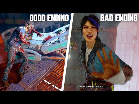 DYING LIGHT 2 All Endings (Save Mia Ending Vs Save Lawan Ending) - YouTube