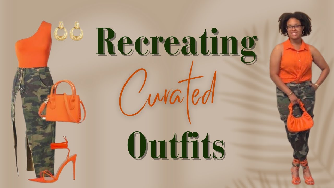 RECREATING CURATED OUTFITS FOR SPRING - YouTube