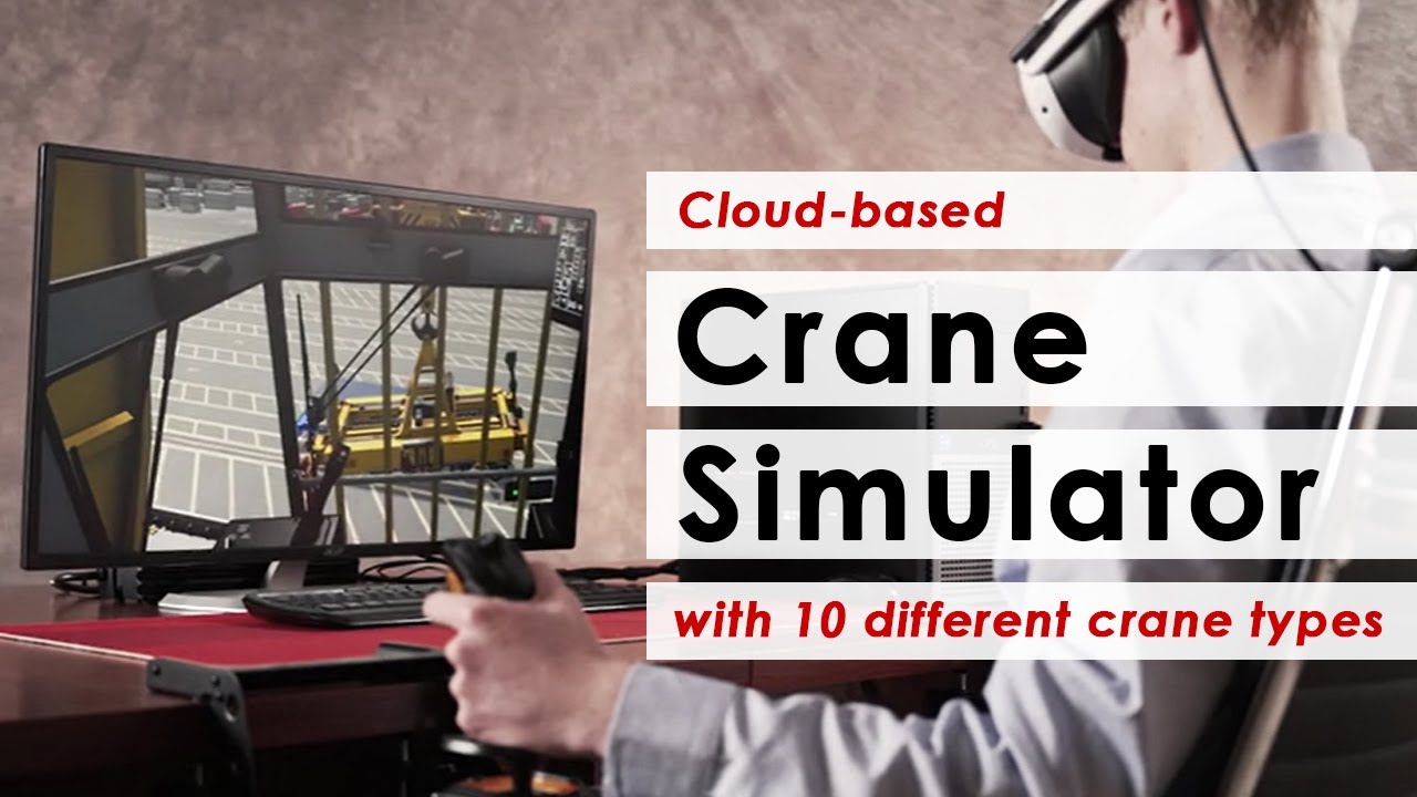 GlobalSim Cloud CRANE SIMULATOR with 10 different crane types. - YouTube