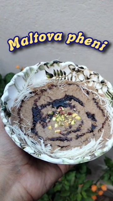 maltova pheni 💗 #cooking #shorts #milo #maltova #dessert - YouTube