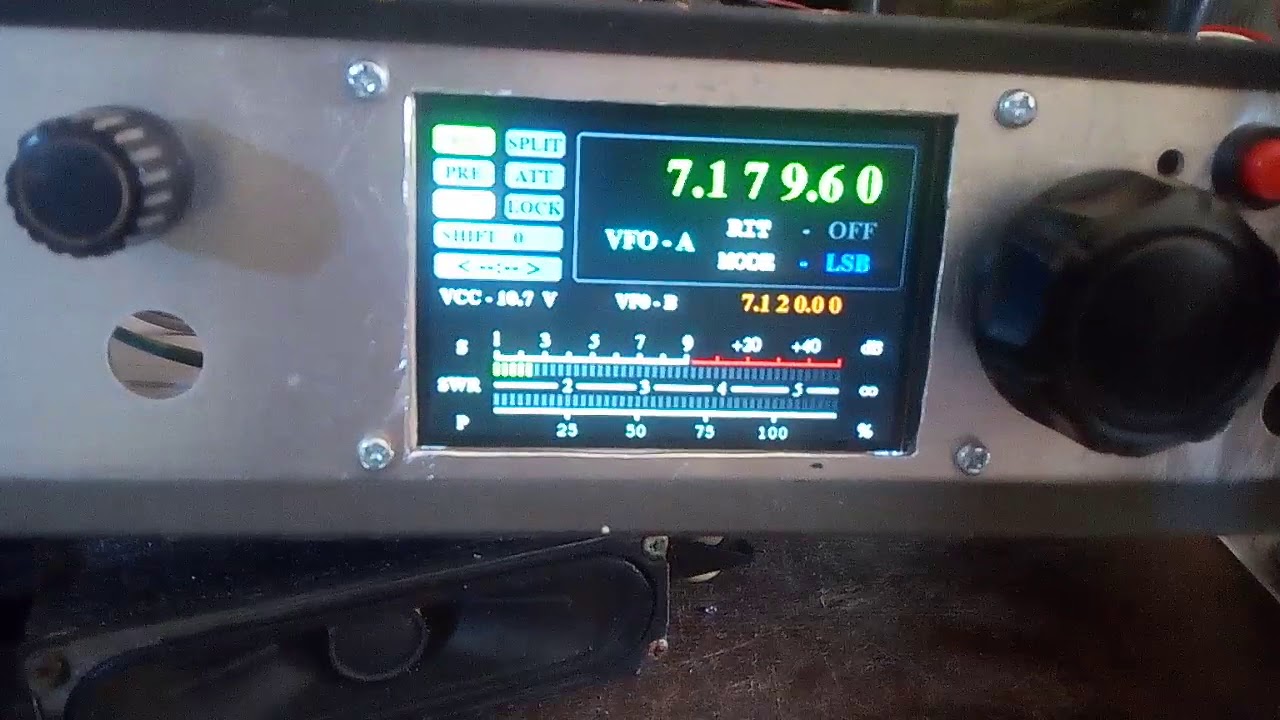 Ssb transceiver rx test sa612 - ye3cif - YouTube