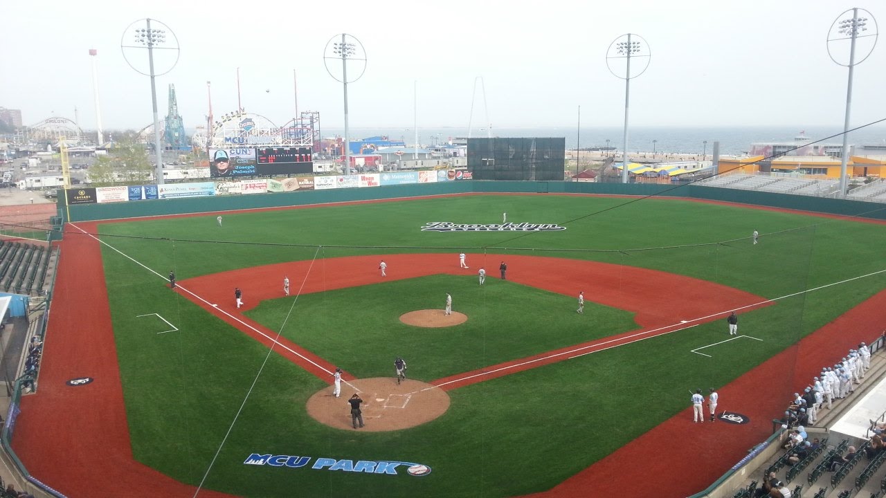 2017 Baruch Baseball (3) vs John Jay (1), April 29, 2017 at MCU Park ...