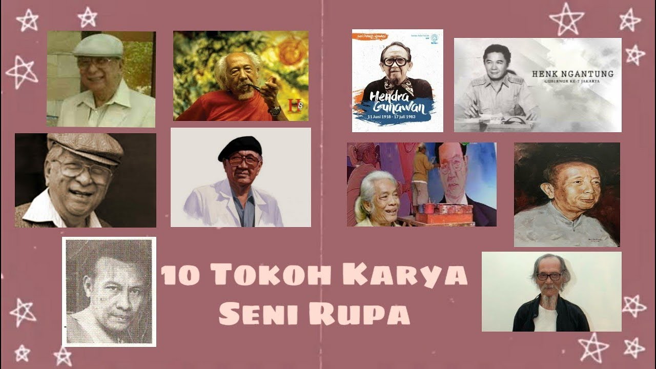 10 Tokoh-Tokoh Dalam Karya Seni Rupa - YouTube