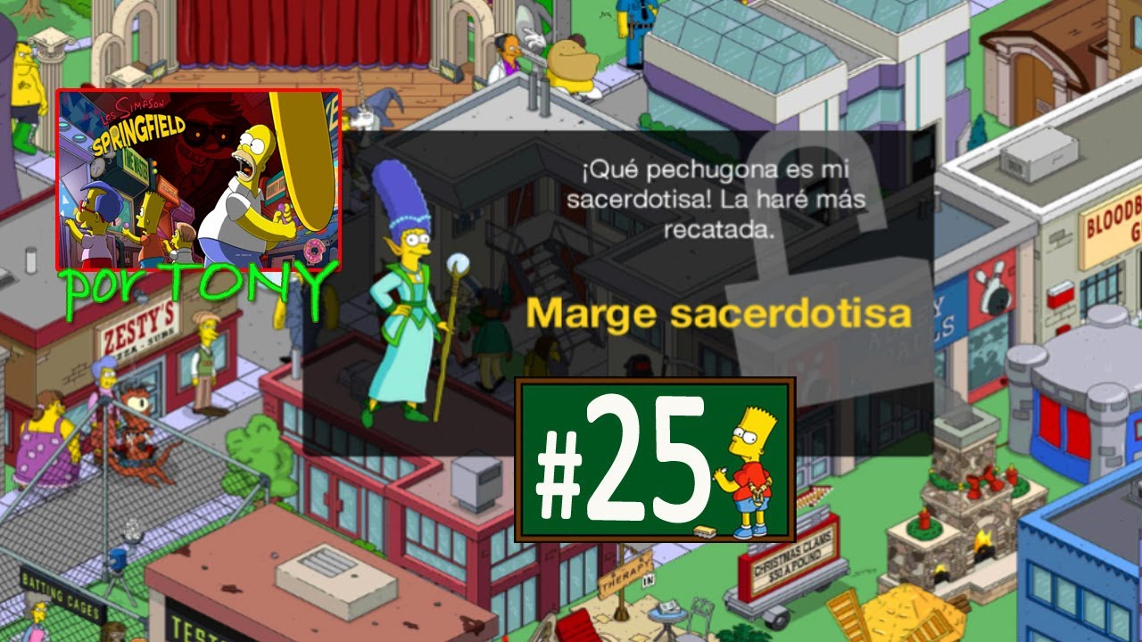 Los Simpson Springfield "Juegos'20: Cap. 25 - Marge sacerdotisa" por ...