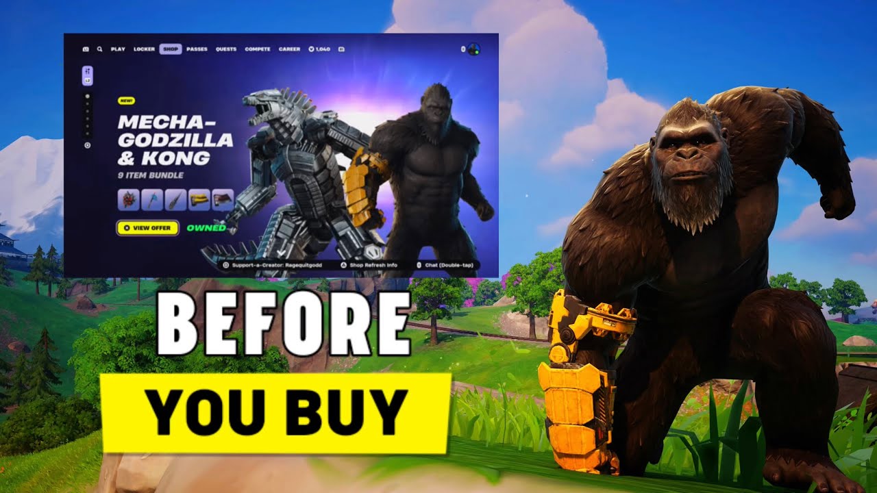 MECHAGODZILLA & KONG BUNDLE GAMEPLAY | BEFORE YOU BUY - YouTube