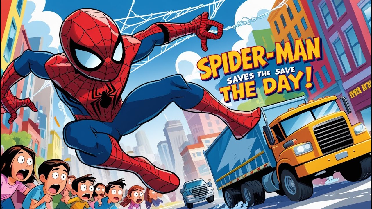"Spider-Man Saves the Day | Fun Action Adventure for Kids!" - YouTube