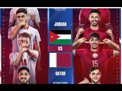 Jordan vs Qatar di Piala Asia U-23 2024 - YouTube
