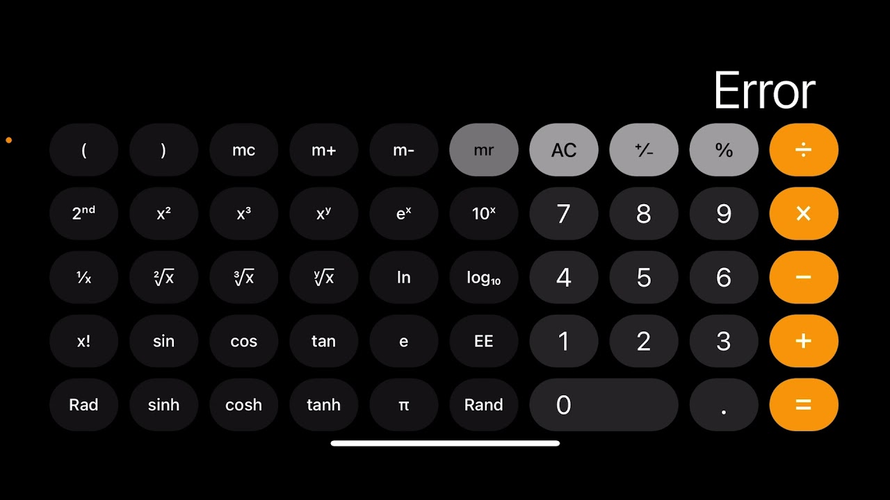 How To Get Error On Calculator So Fast YouTube how-to-get-error-on-calculator-so-fast-youtube