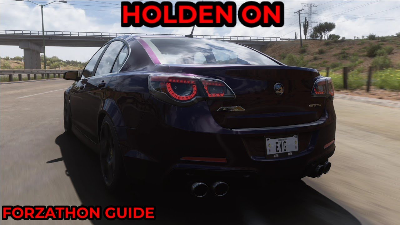 Forza Horizon 5 - Forzathon Guide - Holden On - 2014 HSV Gen-F GTS ...