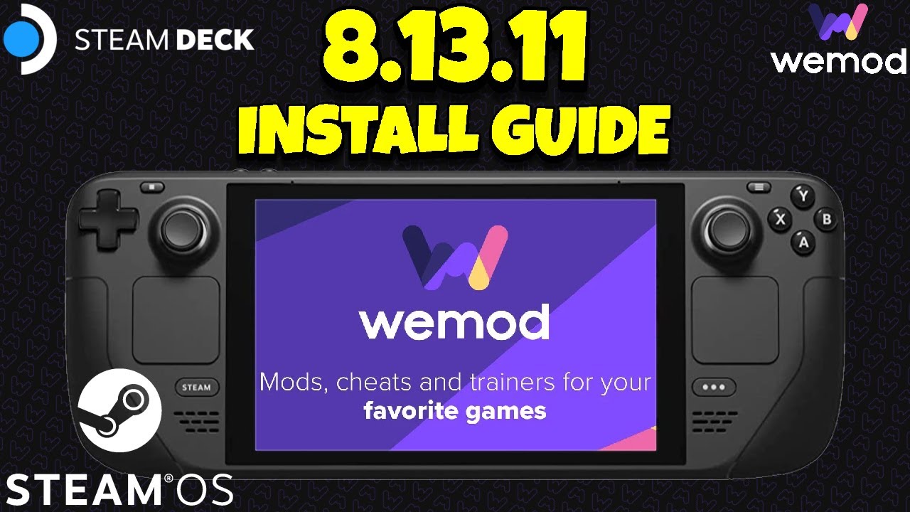 WeMod Steam Deck SteamOS Install Guide 8.13.11 with Proton6.21-GE-2 #steamdeck #wemod - YouTube