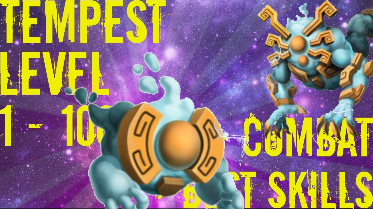 Monster Legends - Tempest Lv 1 to 100 - YouTube