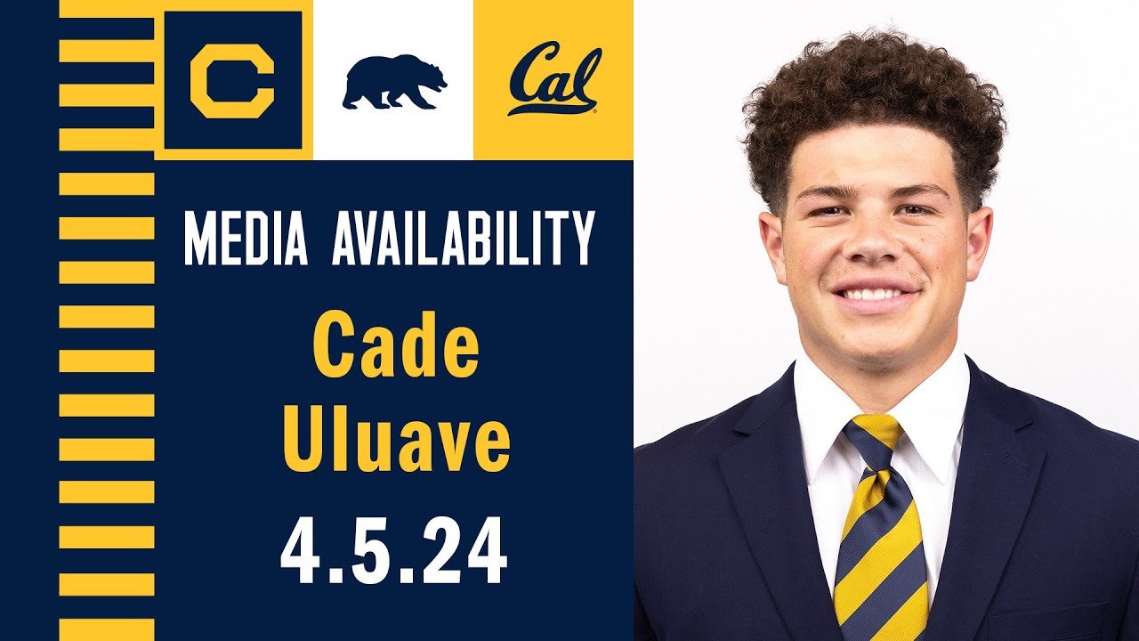 Cal Football: Spring Football Cade Uluave Media Availability (4.5.24 ...