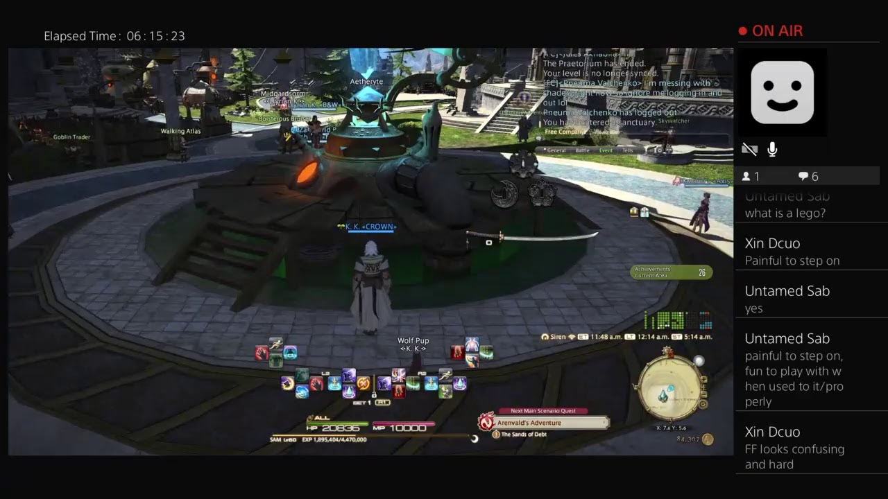 FF14 Spamming lvl 50/60 Dungeons w/ Samurai - YouTube