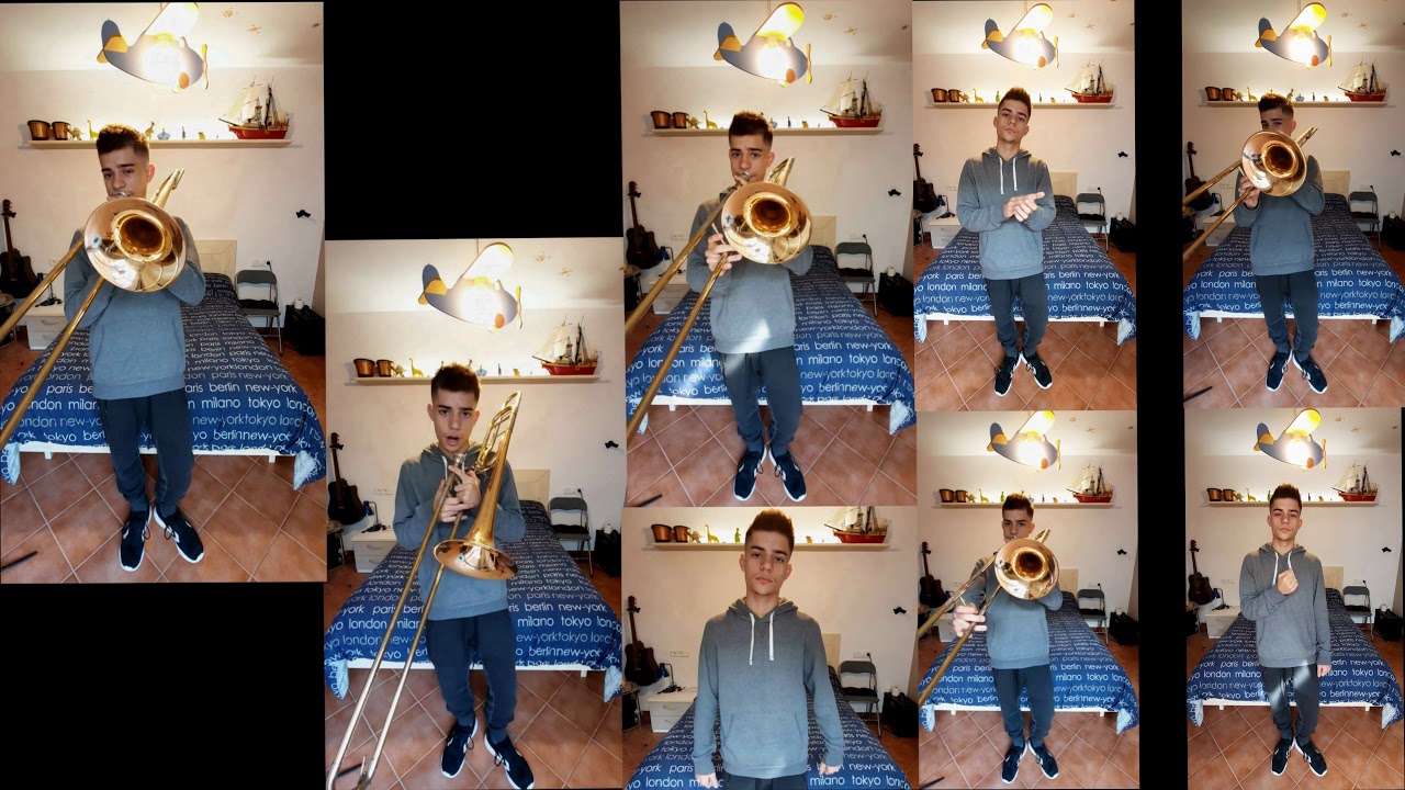 Pharrell Williams - Happy: Trombone Arrangement - YouTube