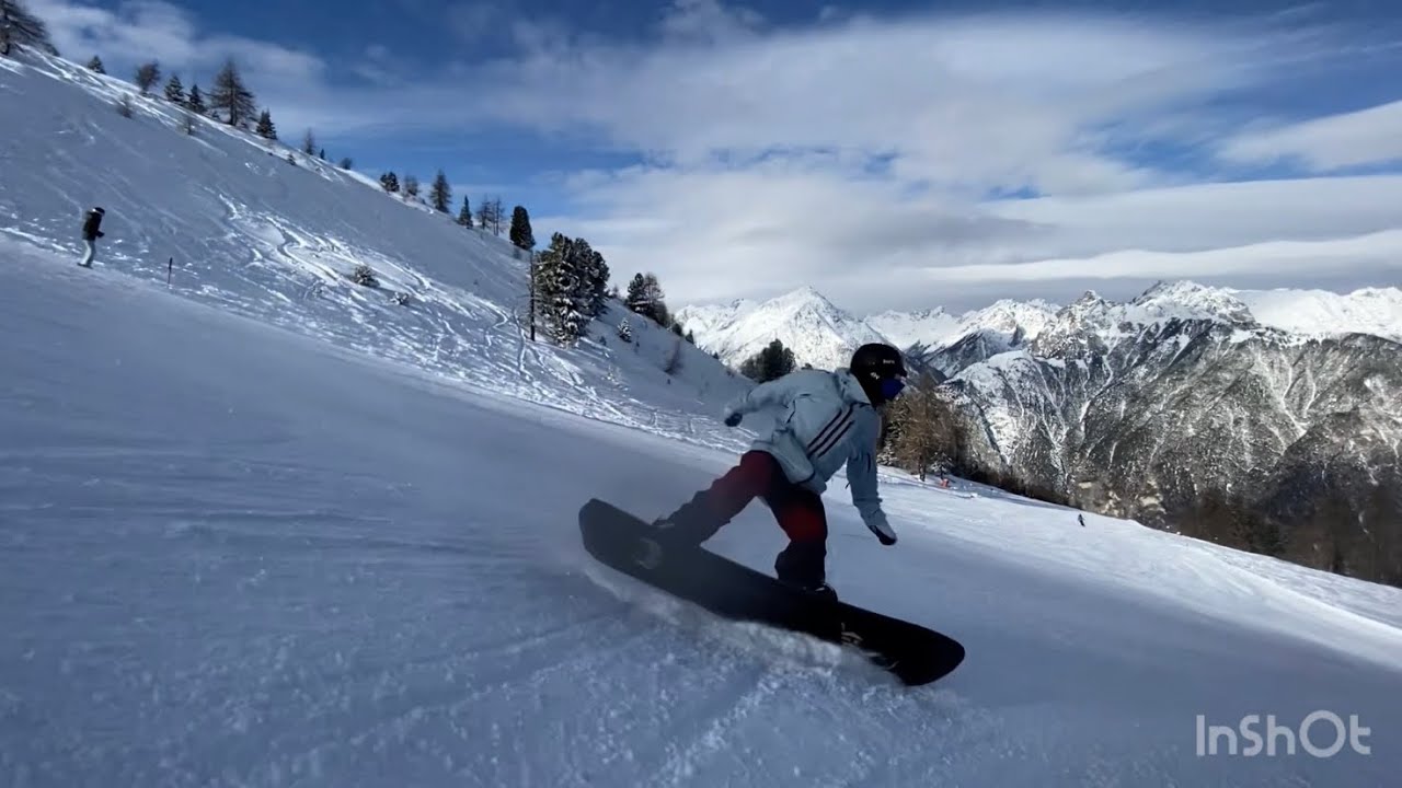 Practice for Snowboard to make best jumping turns #snowboarding # ...