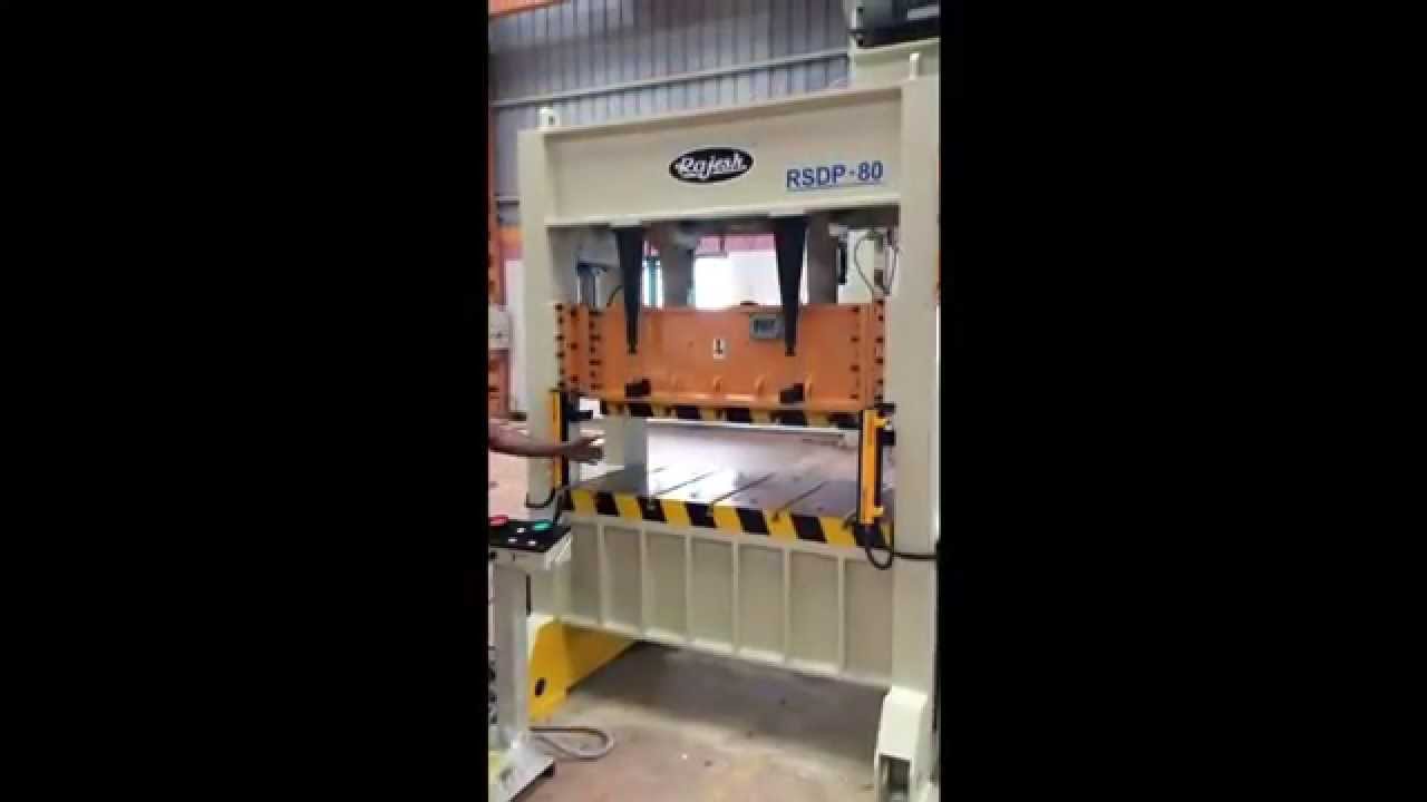 Single Point Double Action Power Press, 80 Ton Single Point Double ...