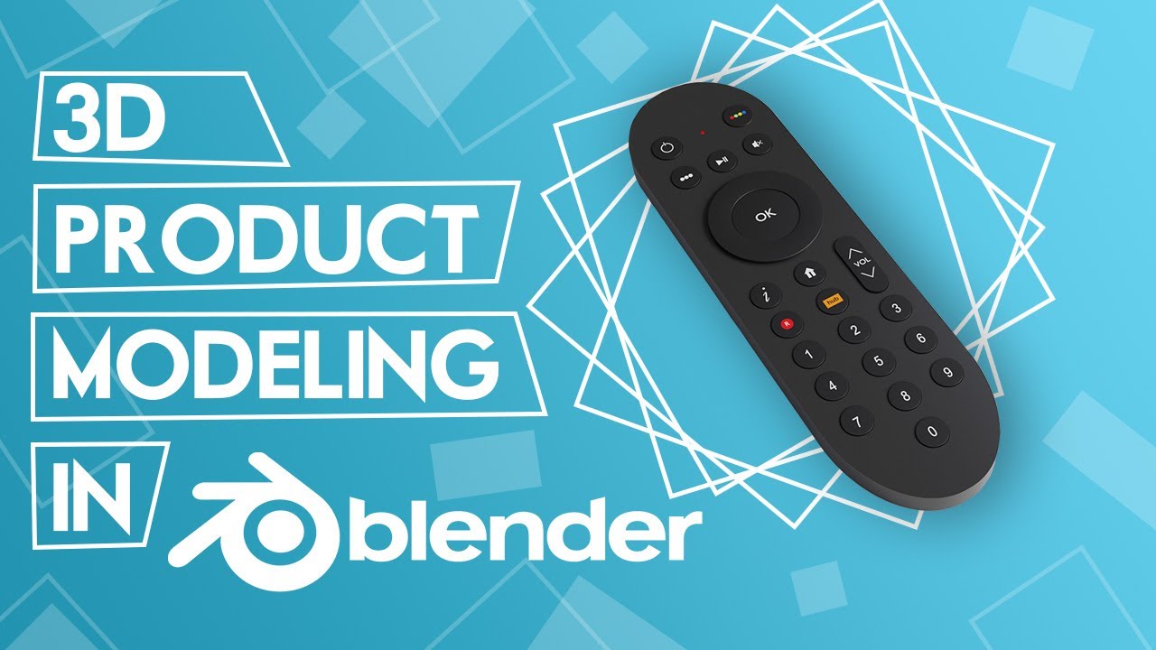Modeling a Remote in Blender II Product Modeling - YouTube