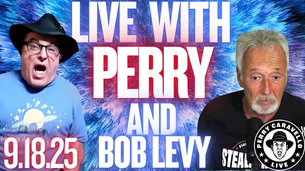 Live with Perry and Bob Levy!! 9.18.25 Perry Caravello Live (PCL) - YouTube