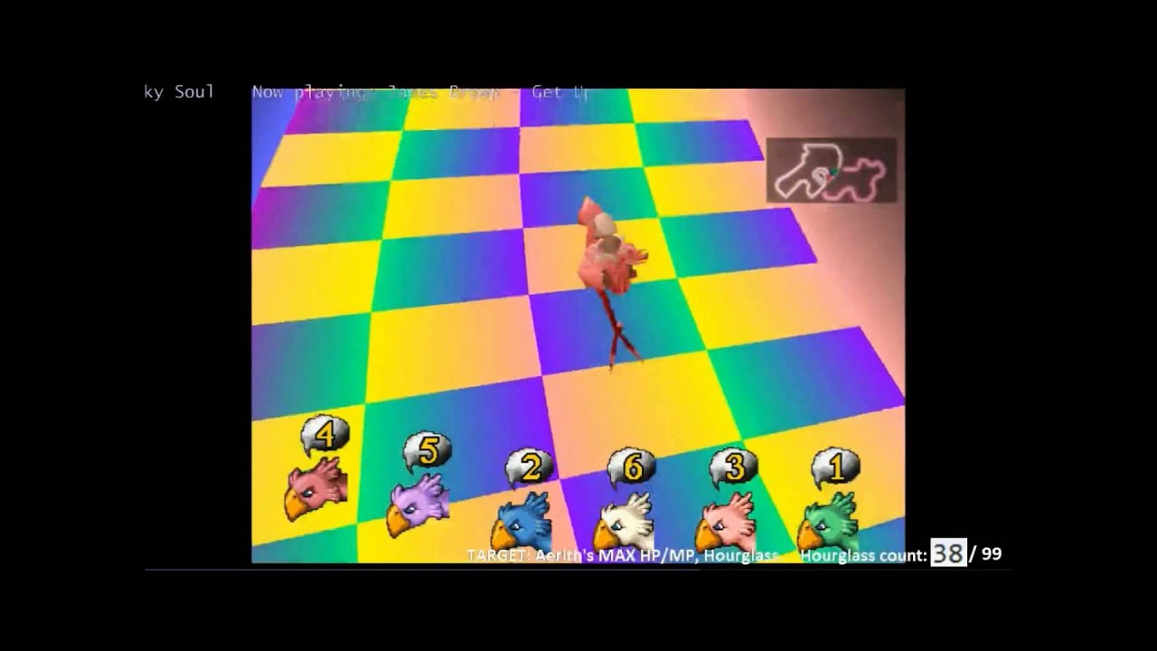 FF7 Chocobo Racing Highlights From The Disc 1 Challenge - YouTube