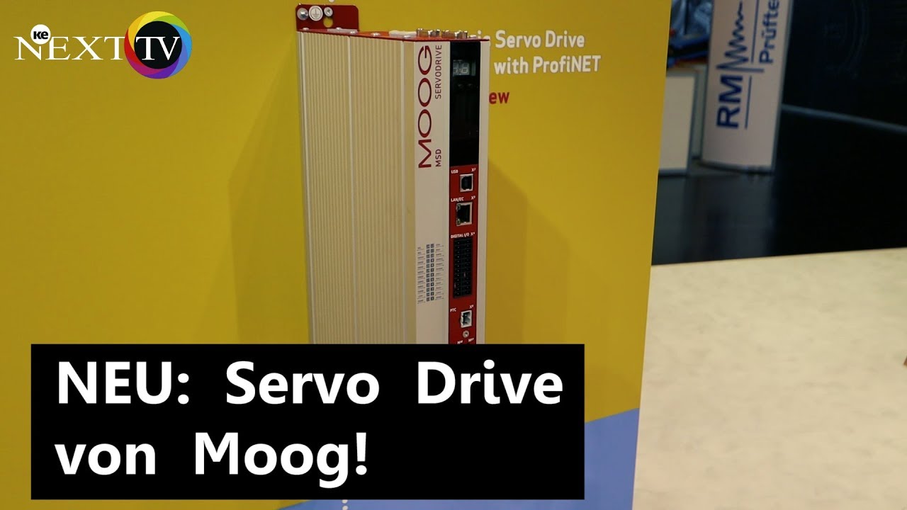 Neuer Servo Drive von Moog! (SPS IPC Drives 2018) - YouTube