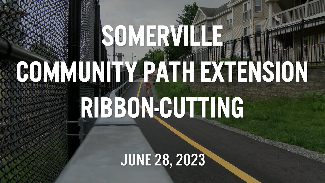 Community Path Extension Ribbon Cutting - YouTube