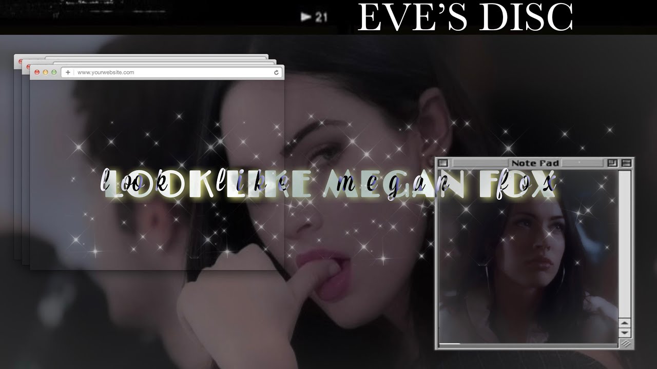 MEGAN FOX'S TWIN ultimate megan fox subliminal~ - YouTube