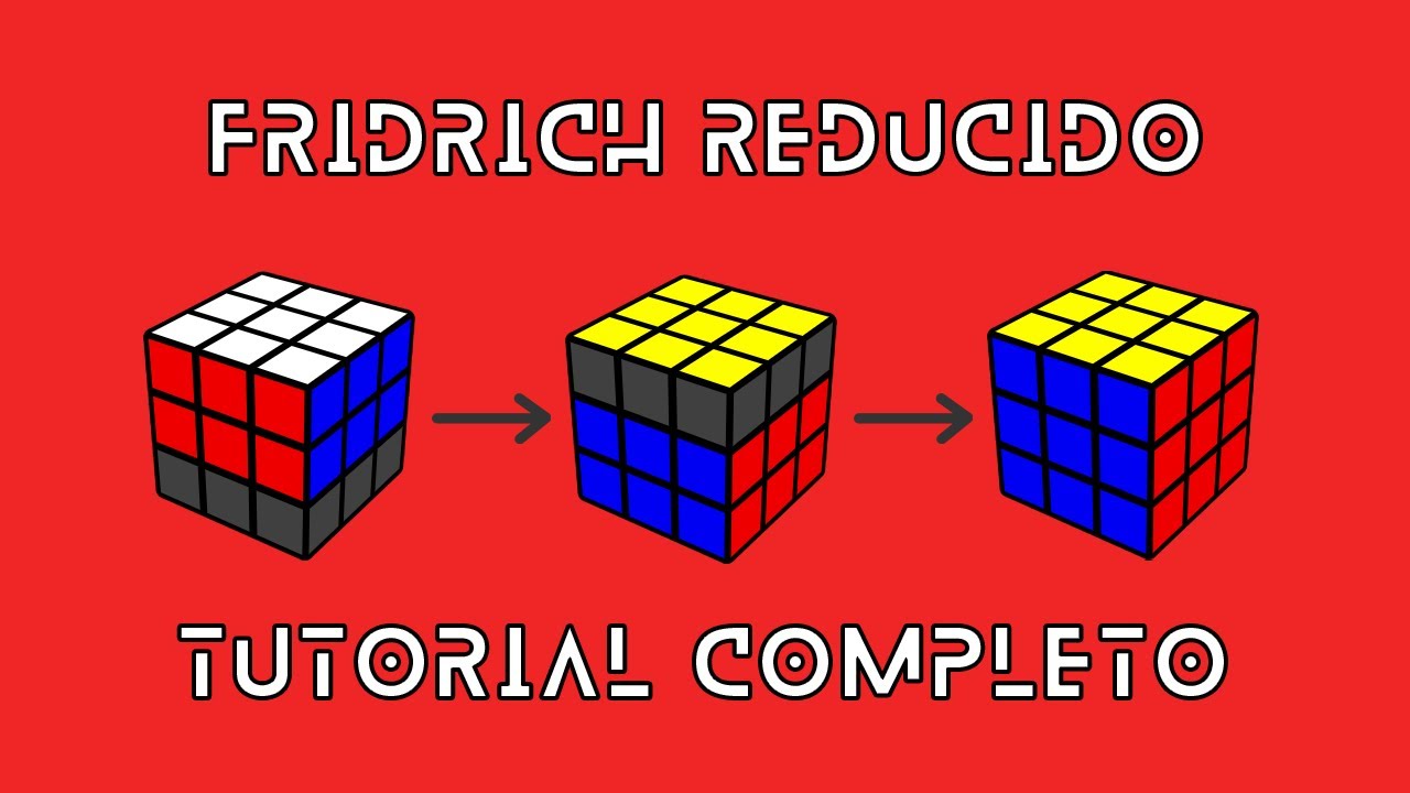 Mejora tus tiempos con Fridrich Reducido | Cubo Rubik (Método Avanzado ...