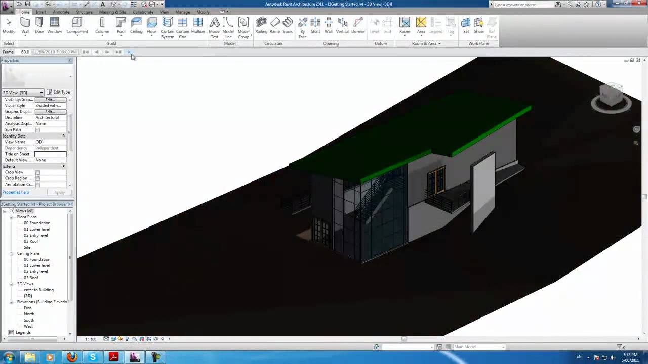 Autodesk Revit Tutorials: 18 Creating a Solar Study - YouTube