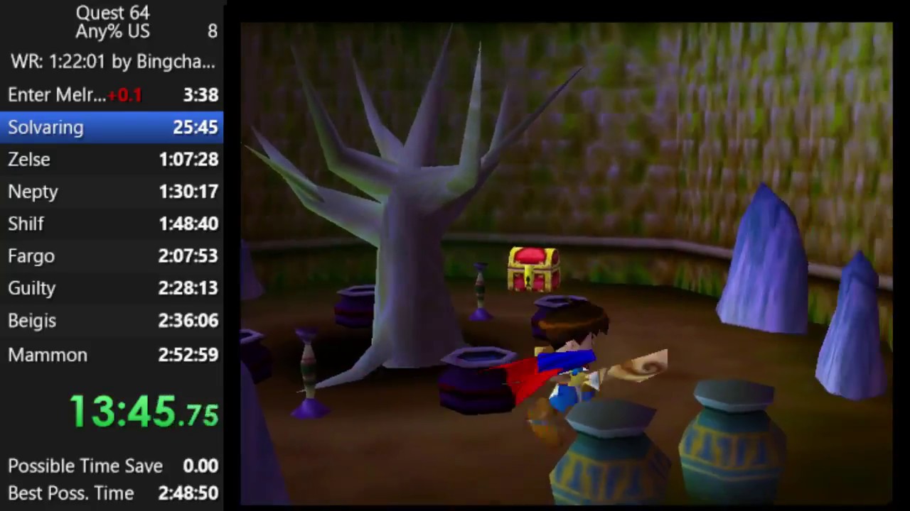 Quest 64 Speedrun | Nintendo 64 RPG - Full Game Run (Holy Magic Century ...
