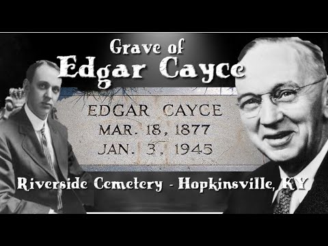 Grave of Edgar Cayce - The Sleeping Psychic - YouTube