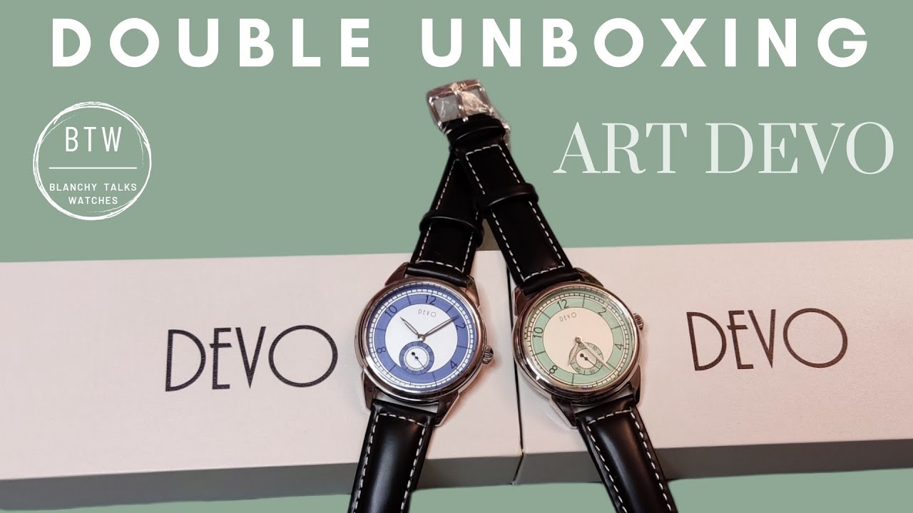 Unboxing - Art Devo watches - YouTube