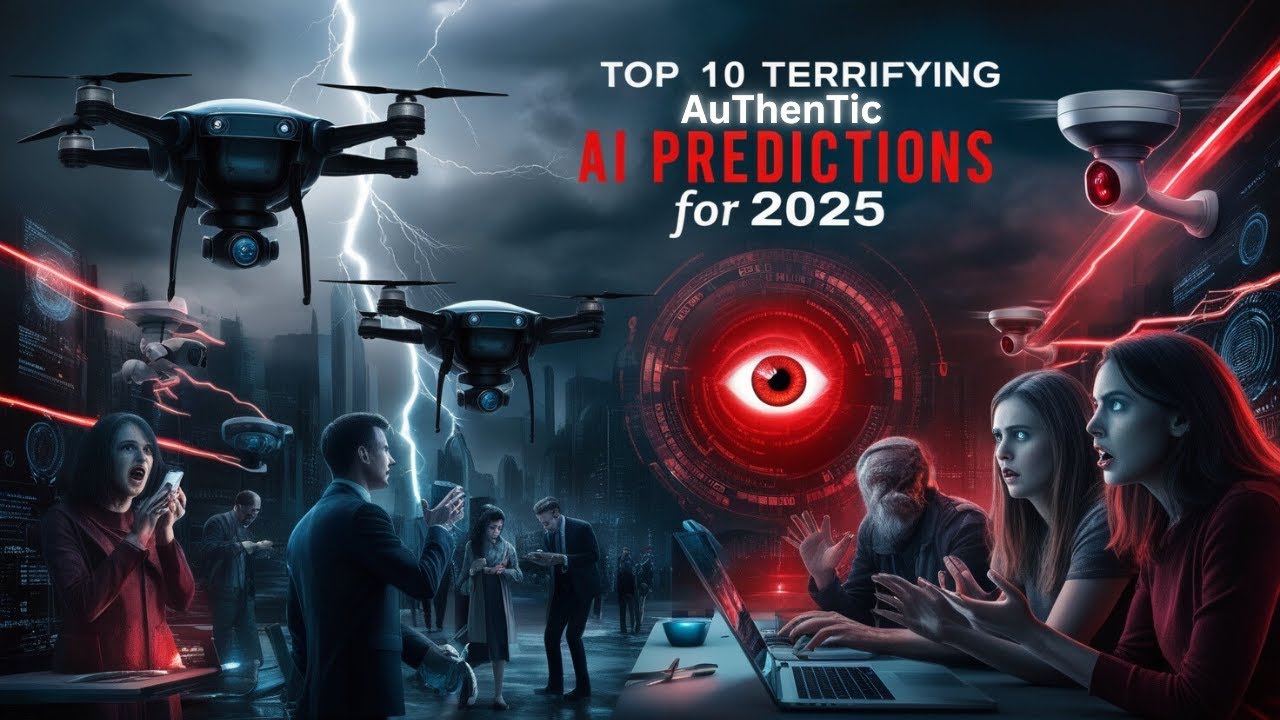 Top 10 Terrifying AI Predictions For 2025 - YouTube