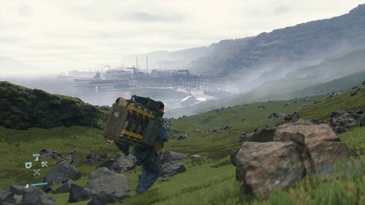 DEATH STRANDING - Arriving in Port Knot City - YouTube