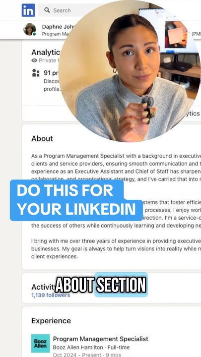 How to write LinkedIn About Section #linkedinprofile #linkedintutorial #linkedintips #linkedin # ...