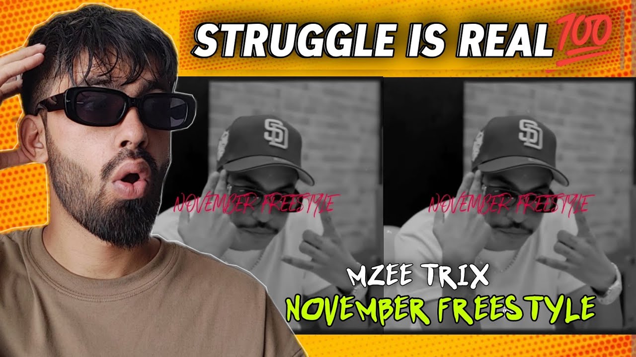 No FakeShit 💯 | M-zee Trix - NOVEMBER [FREESTYLE] (Reaction) - YouTube