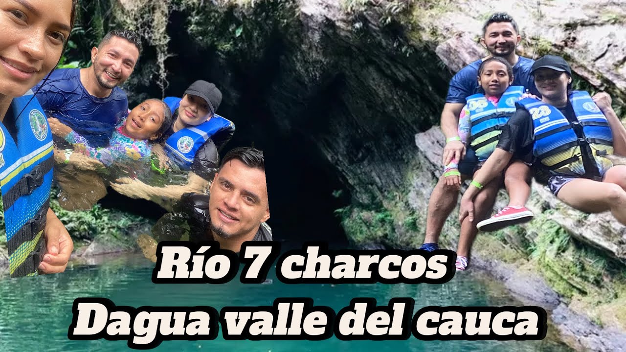 Río 7 charcos Dagua Valle Del Cauca - YouTube